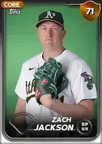 Live Zach Jackson - MLB The Show 24 - ShowZone