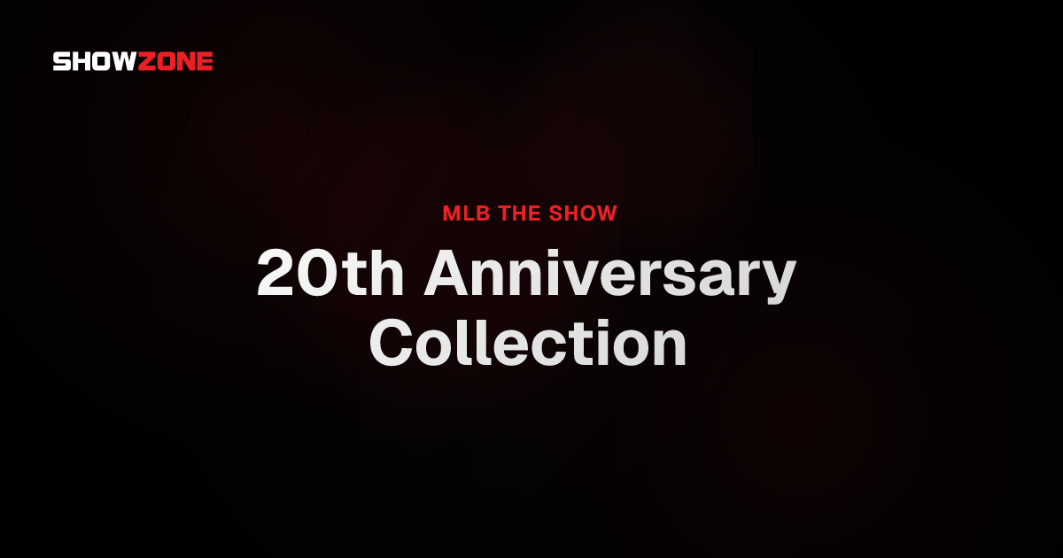 MLB The Show 20th Anniversary Collection - ShowZone